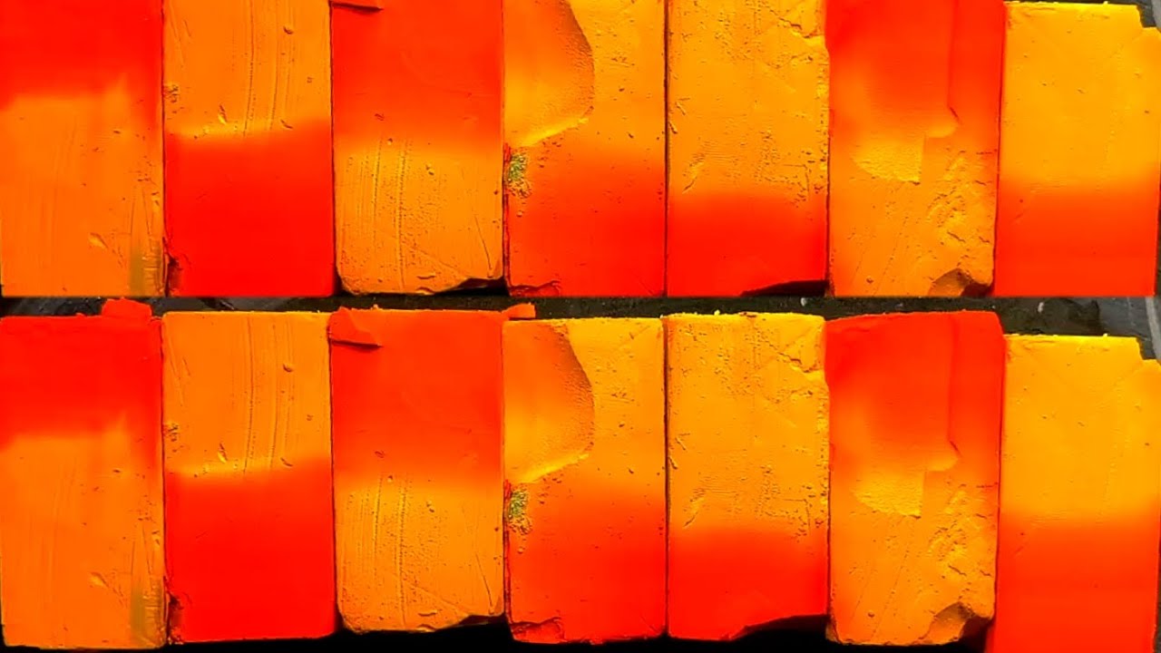 Orange deet dyed gym chalk editing compilation gym chalk compilation ...