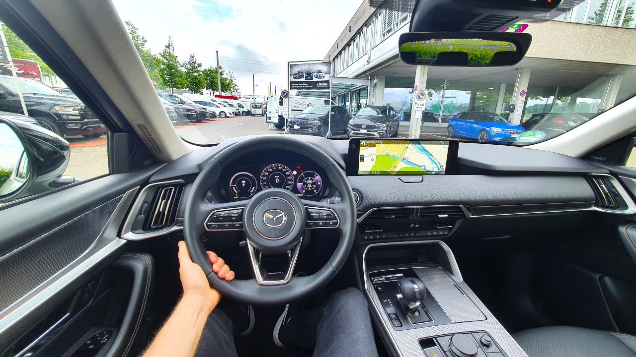 New Mazda CX-60 PHEV Test Drive 2023 | First Plug-in Hybrid from Mazda ...