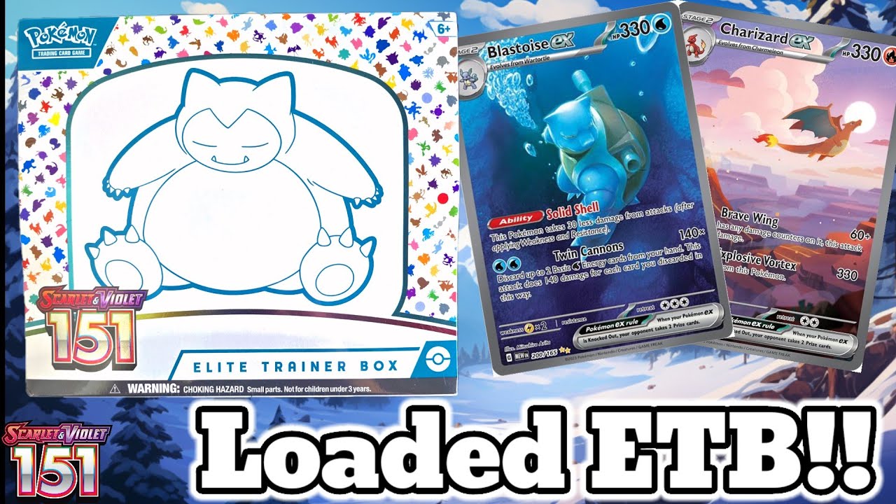 Opening Pokémon 151 Elite Trainer Box!! (9 Packs) - YouTube