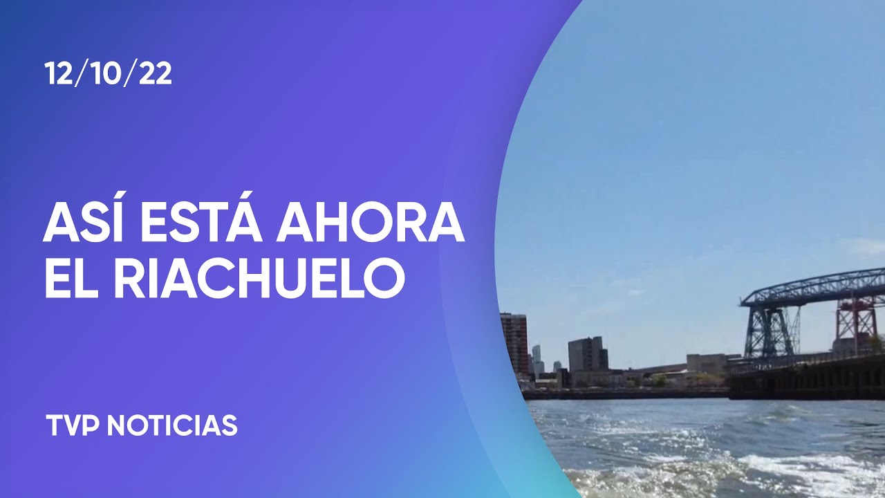 Así está el Riachuelo hoy - YouTube