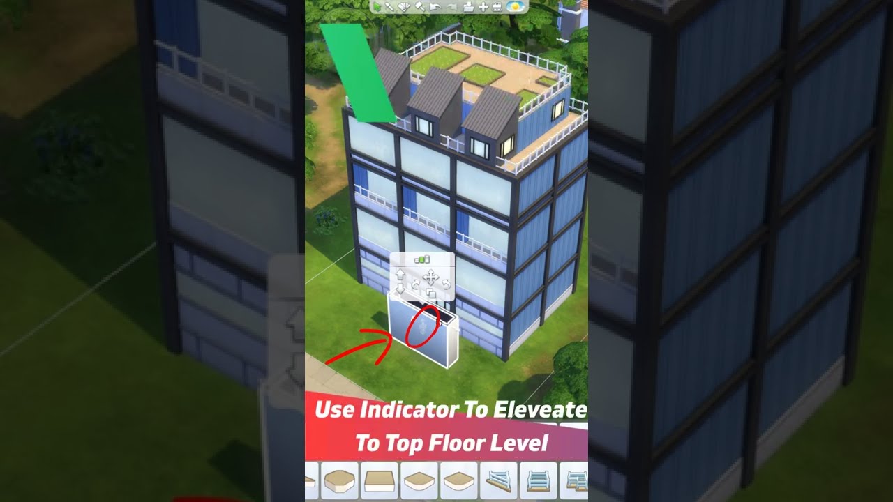 Sims 4 Functional Elevator In 40 sec #shorts #short - YouTube