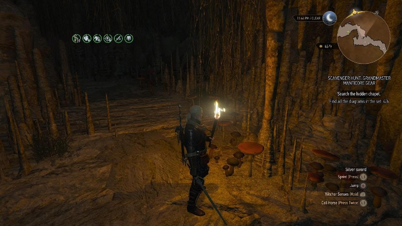 The Witcher 3: Wild Hunt - Blood and Wine DLC - Bruxa in Cave - YouTube