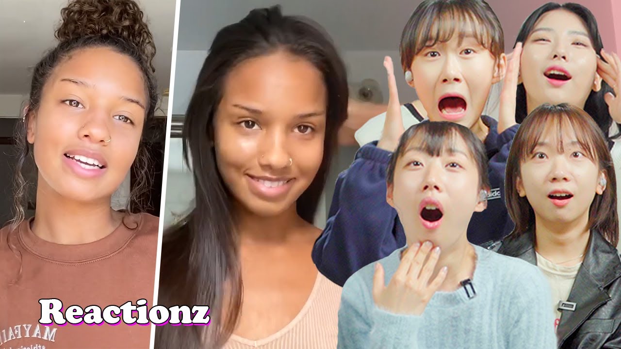 Korean Girls React To Black Girls’ Hair Transformation From Curly To ...
