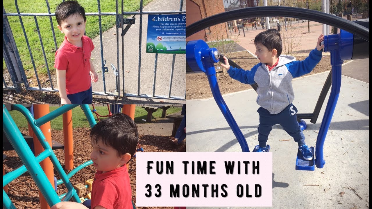 Day in a life of 33 months old - YouTube