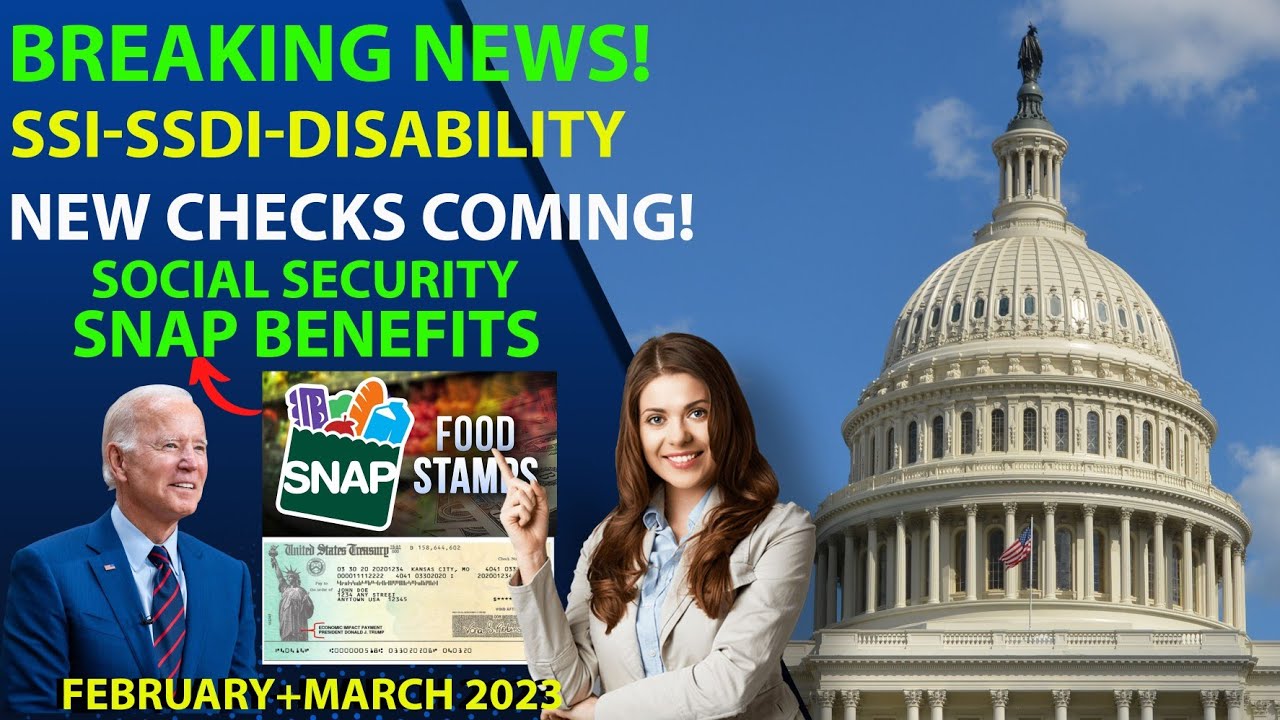NEW 2023 CHECKS - SSI, SSDI, Social Security - Social Security SNAP ...