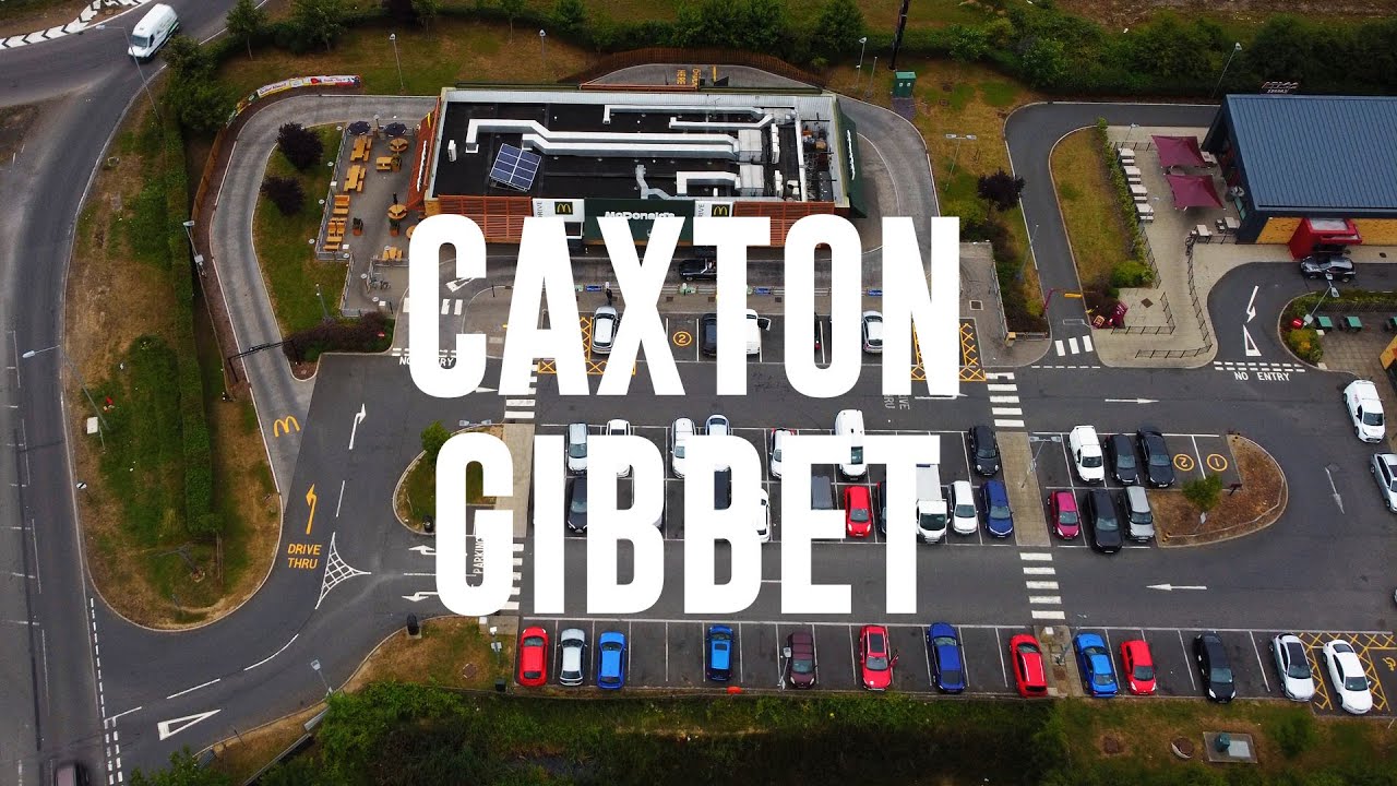 2022 Caxton Gibbet A428 Caxton Park Cambridgeshire 4K Drone Footage ...