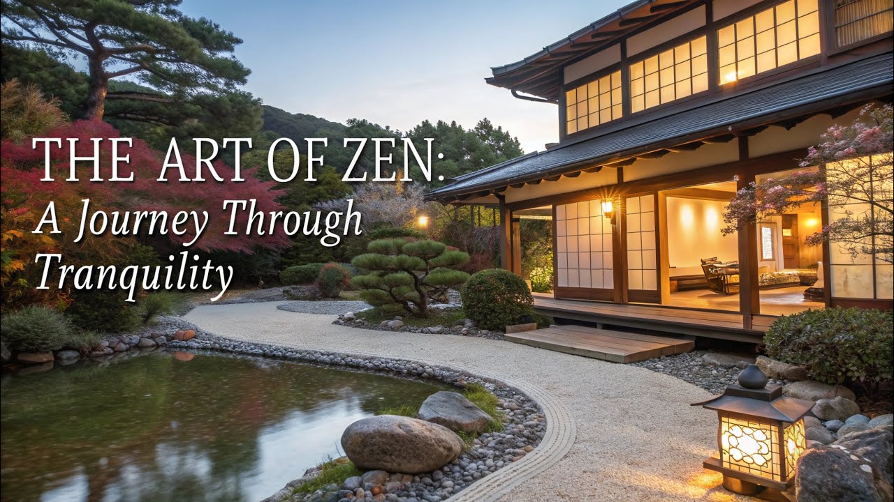 The Art of Zen: A Journey Through a Japanese-Inspired Sanctuary - YouTube