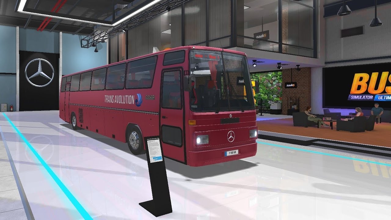 Bus Jadul MERCEDES BENZ 0303 OTOMARSAN. BUS SIMULATOR ULTIMATE - YouTube