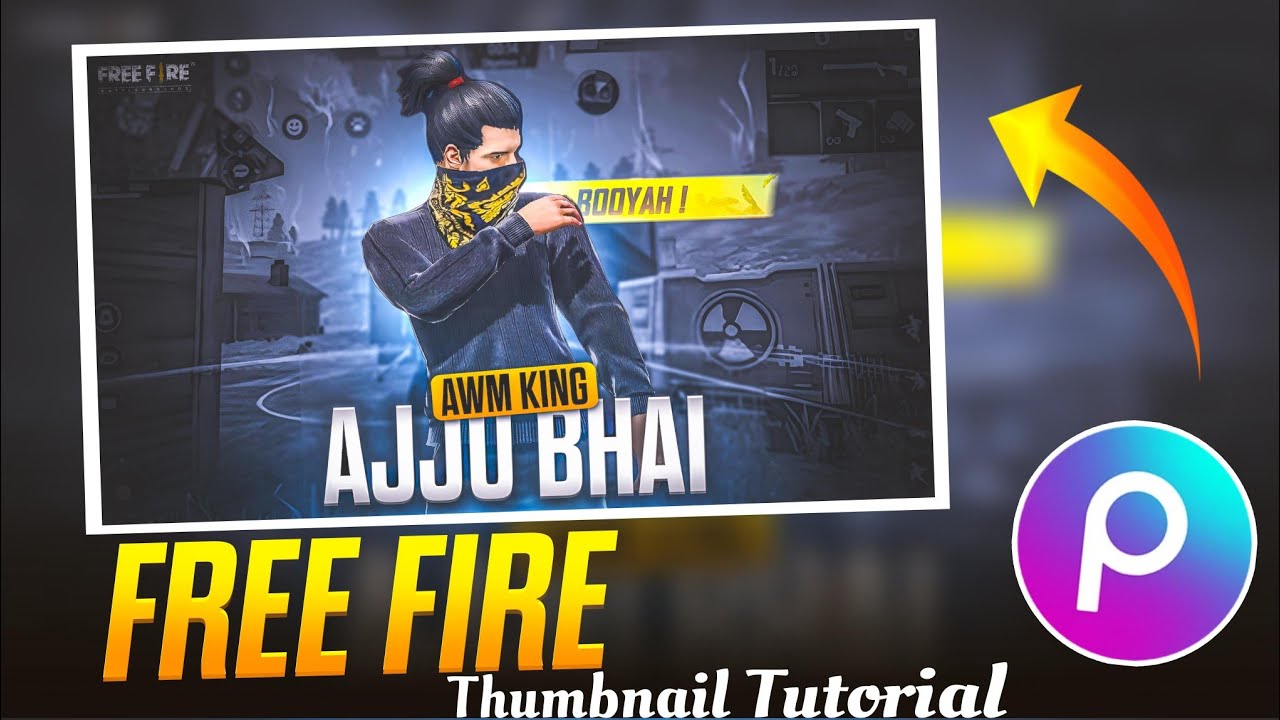 How To Make Free Fire Thumbnail In PicsArt 🔥 Free Fire Thumbnail kaise ...