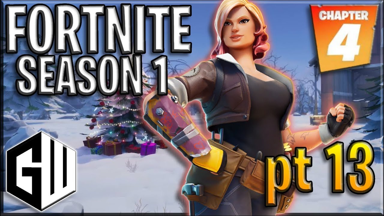 🔴 Fortnite Live! It's Getting Cold Out Side Chapter 4 Season 1 Zero ...