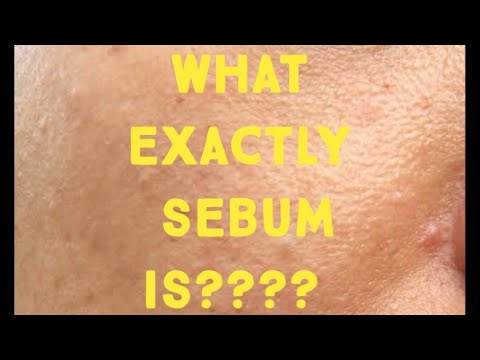 What is sebum???? How it cause acne??? - YouTube