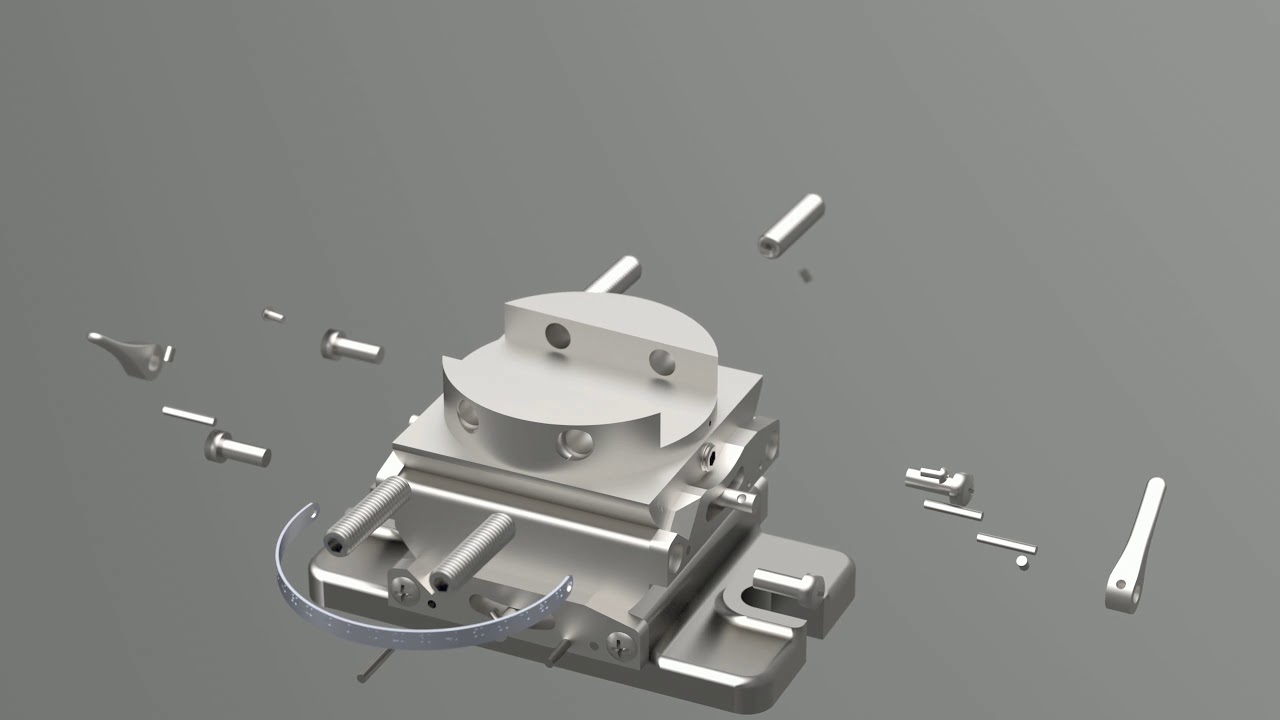 Photorealistic Rendering - Tool Vise - Solidworks Visualize - YouTube