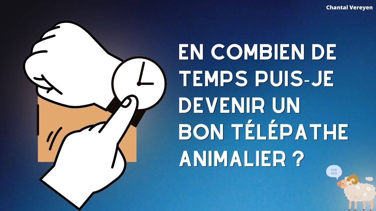 En combien de temps puis-je devenir un bon télépathe animalier - YouTube