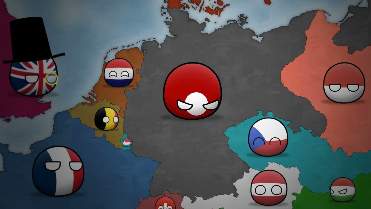 History of Germany (Countryballs) Remake - YouTube