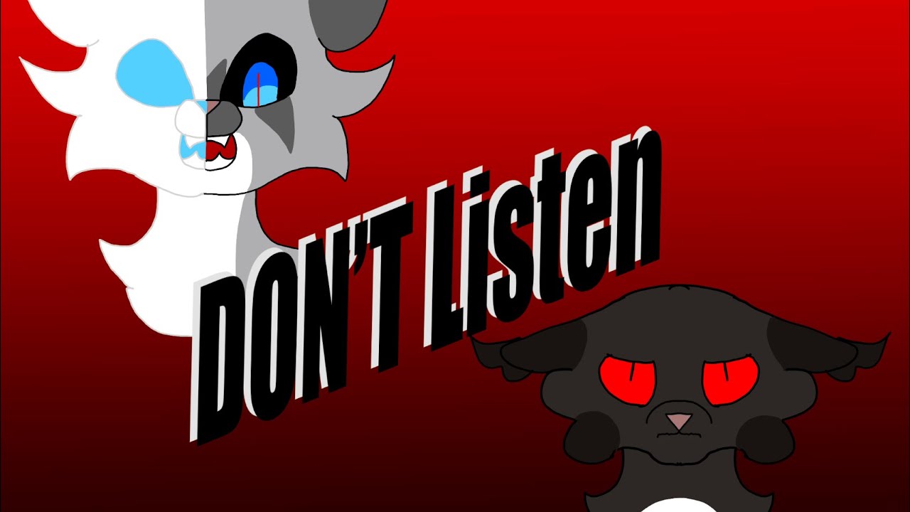 DON’T LISTEN!!!! AshFur and Shadowsight Animation Meme. TW - SHAKING ...
