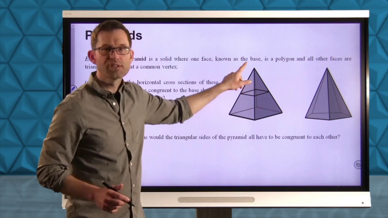 Common Core Geometry.Unit #10.Lesson #7.Solids and Their Cross Sections ...