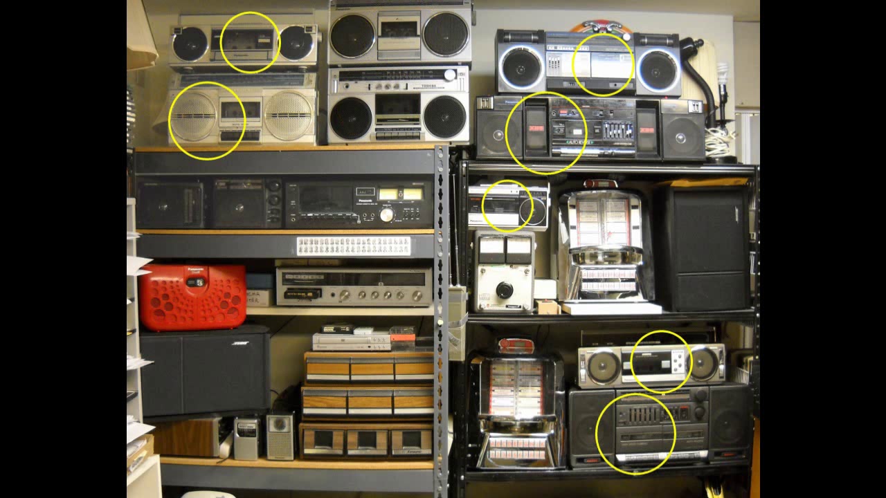 My Cassette Boombox Decor - YouTube