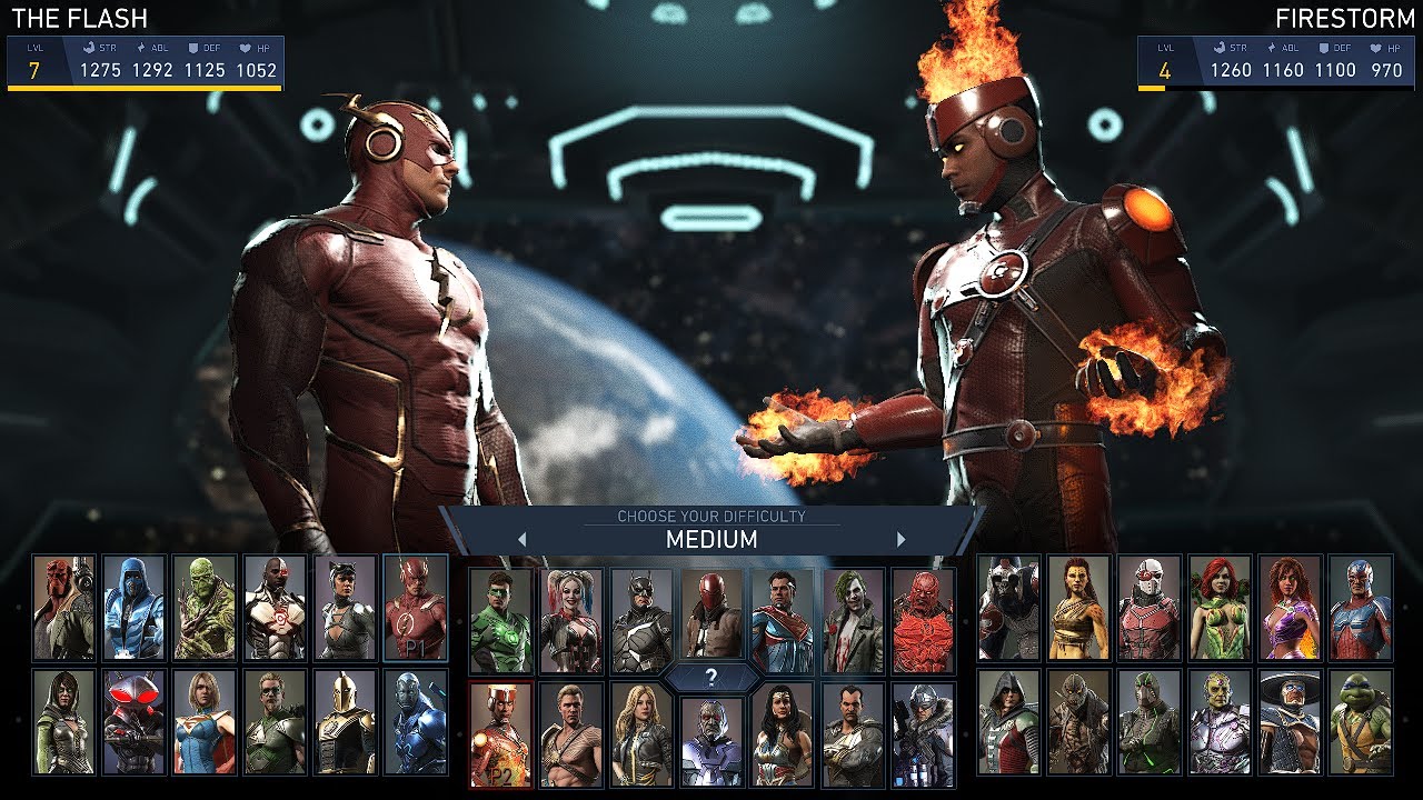 Injustice 2 Flash VS Firestorm - YouTube