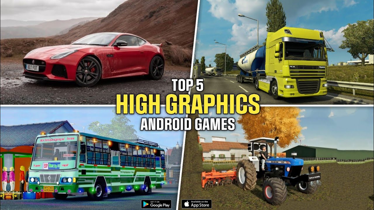 Top 5 New High Graphics Android Games | Best High Graphics Games For ...