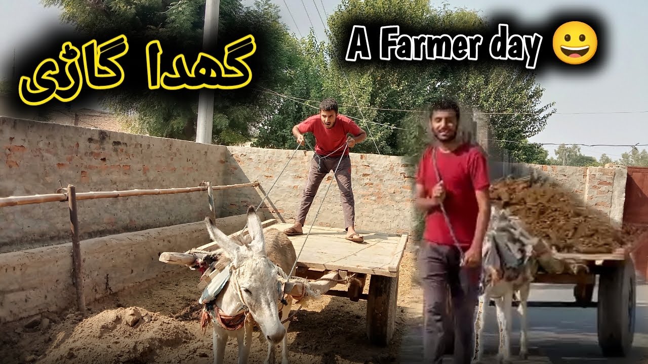 Become a farmer for a day Ghada ghari 😀 - YouTube