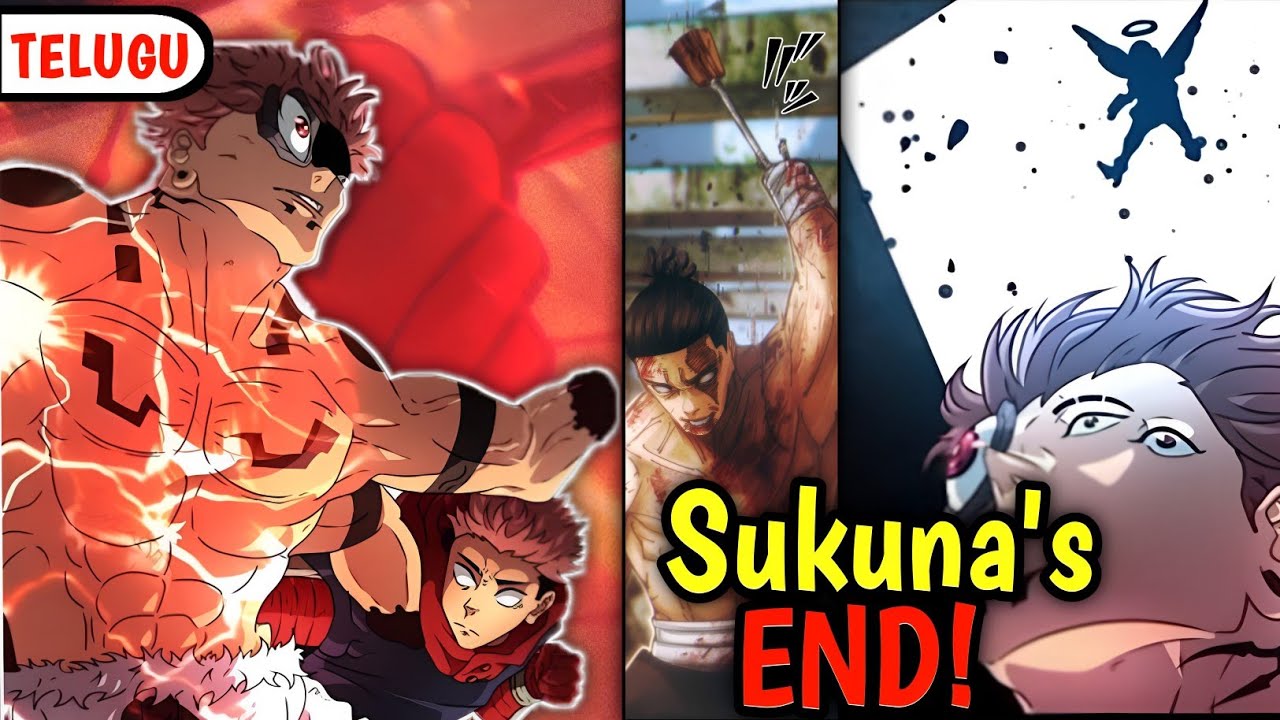End Of The Sukuna Cycle | Yuta is down | JJK Chapter 263 in Telugu ...