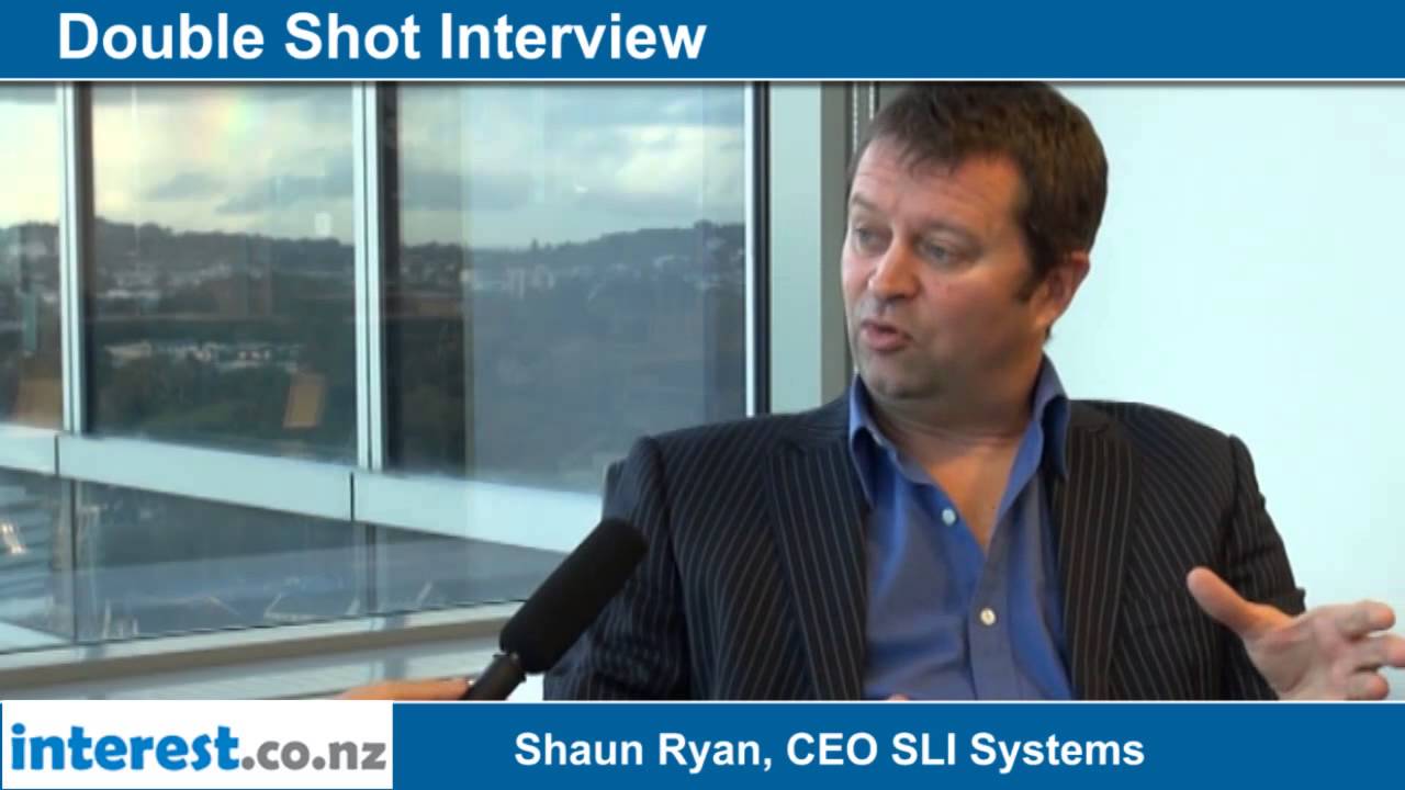 Double Shot Interview with Shaun Ryan, CEO SLI Systems - YouTube