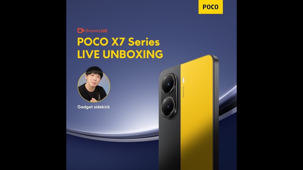 POCO X7 PRO Live Unboxing - YouTube