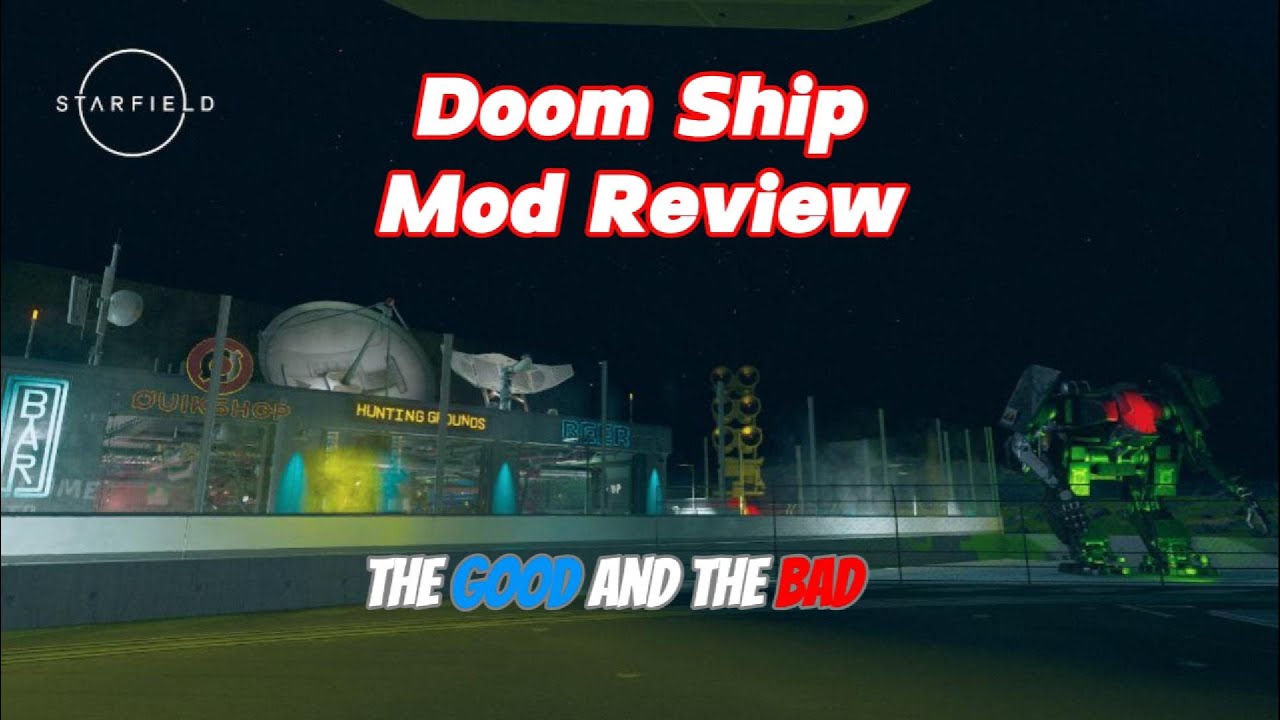 Starfield Doom Ship Mod Review - YouTube