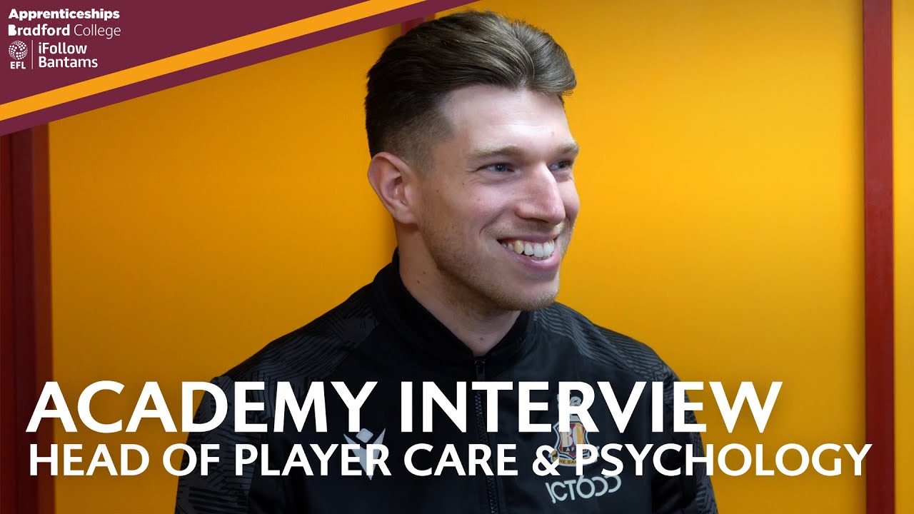 INTERVIEW: Head of Academy Player Care and Psychology - YouTube