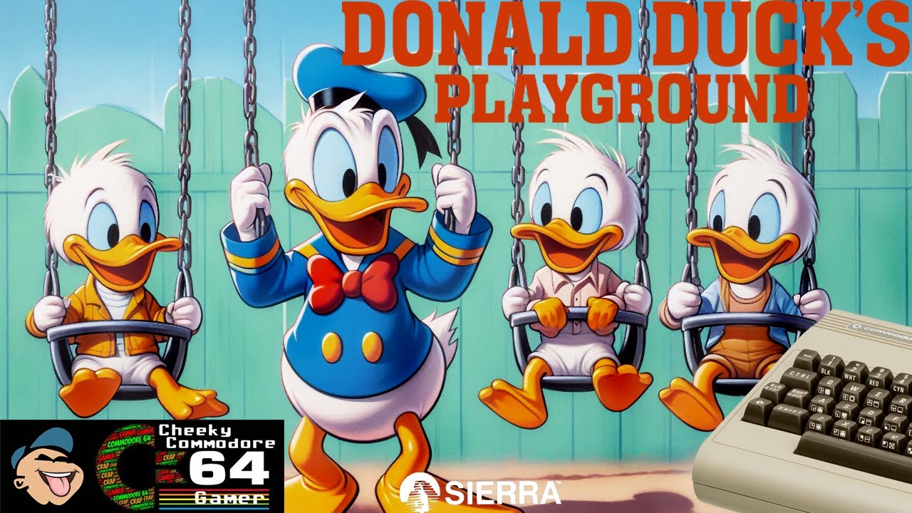 DONALD DUCK'S PLAYGROUND – COMMODORE 64 (1984) | Classic C64 ...