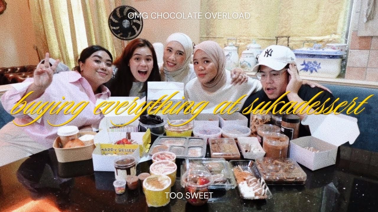 ORDERING EVERYTHING FROM SUKADESSERT!!! - YouTube