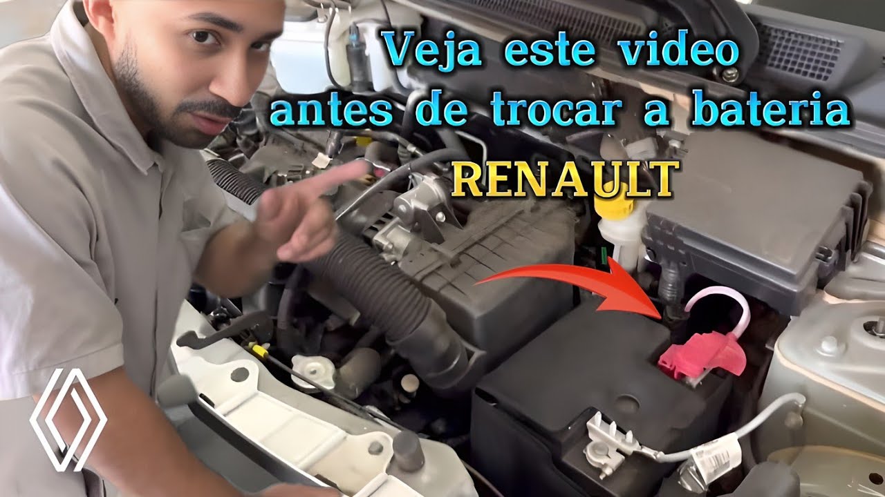 dica como trocar a bateria nos veículos Renault! - YouTube
