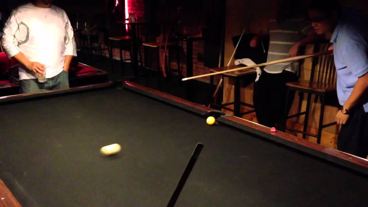 Pool Hall Junkies trick shot - YouTube