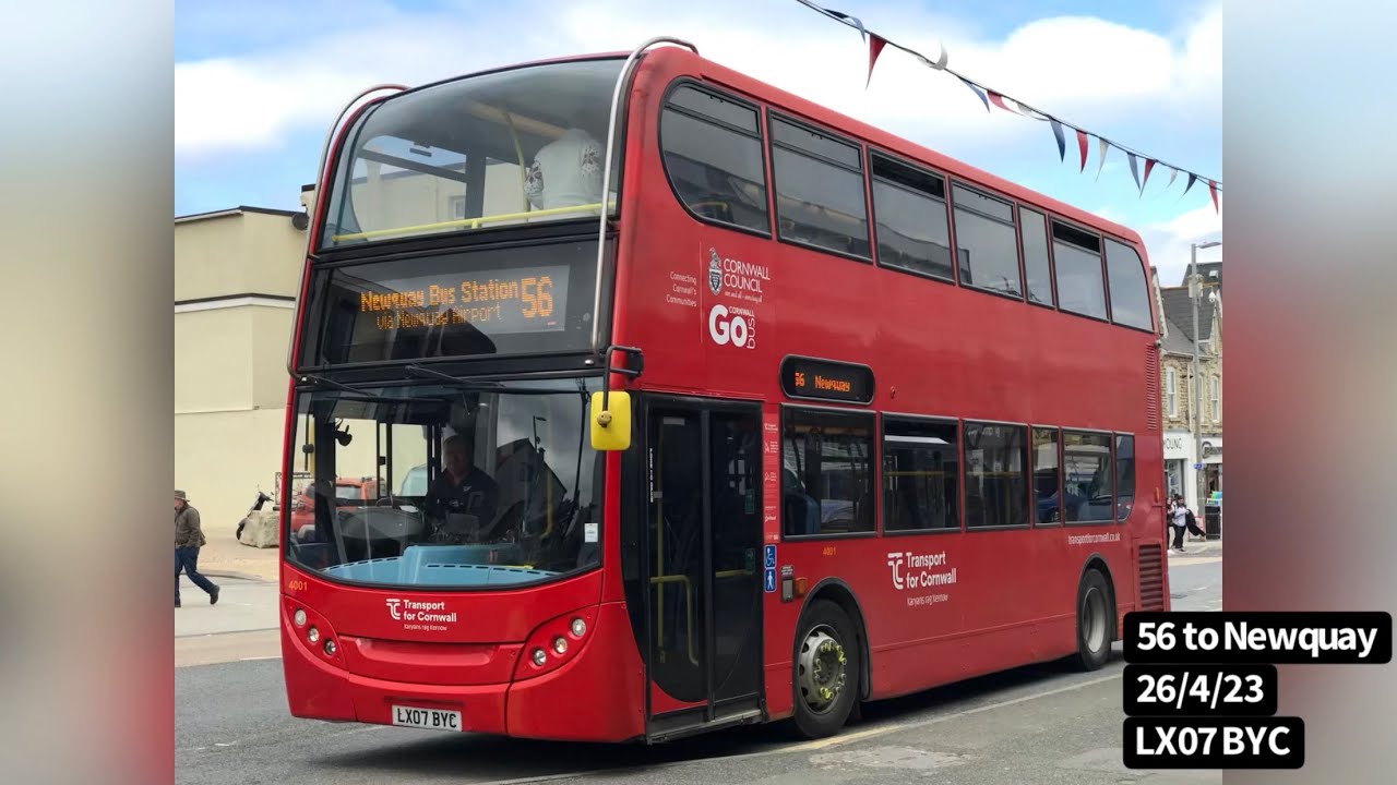 Transport for Cornwall: ADL Enviro400 CumminsISBe 6.7L/ZF LX07 BYC ...