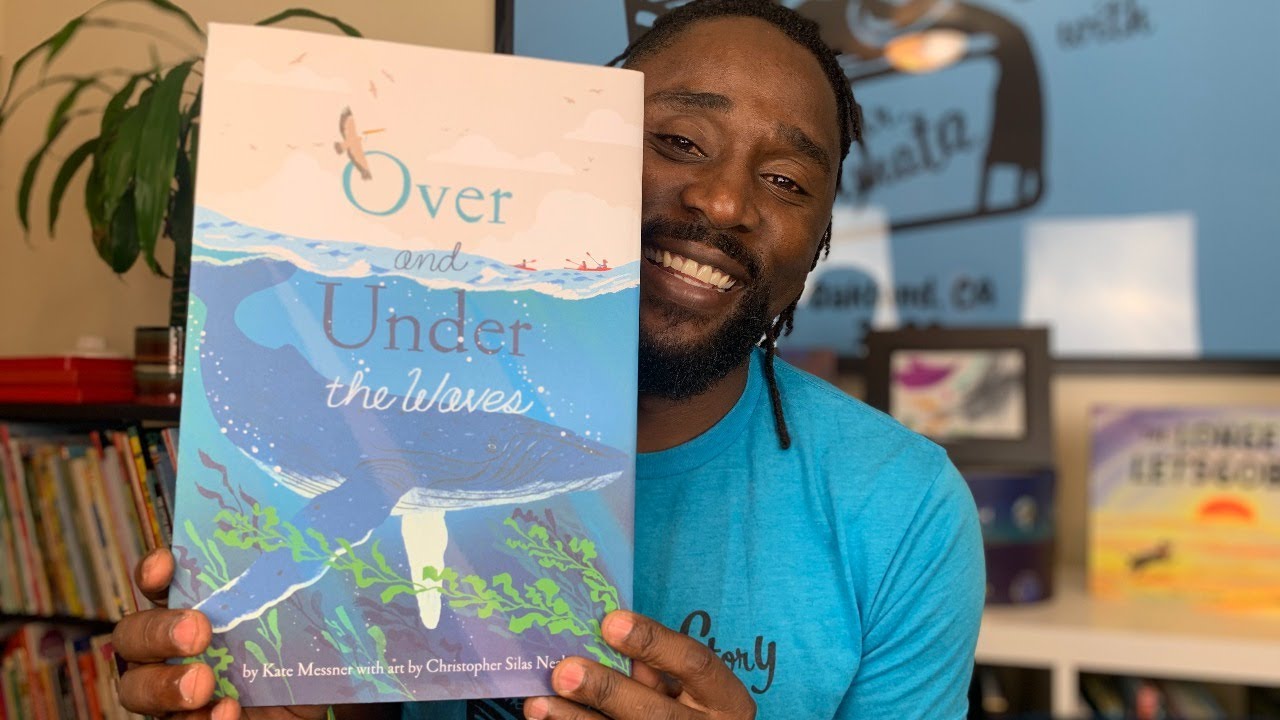 OVER AND UNDER THE WAVES written by KATE MESSNER and illustrated by ...