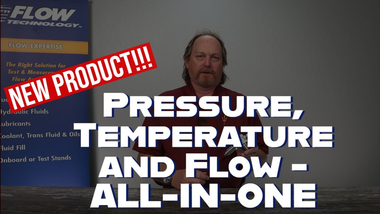 Flow Meter with Pressure and Temperature Combo Port from Flow Technologies Inc. - YouTube