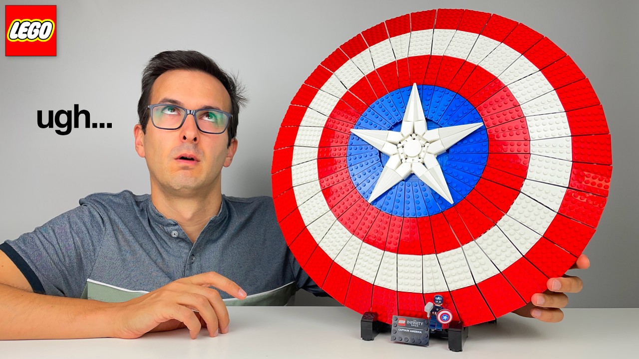 LEGO Captain America's Shield Review | Brick Finds & Flips
