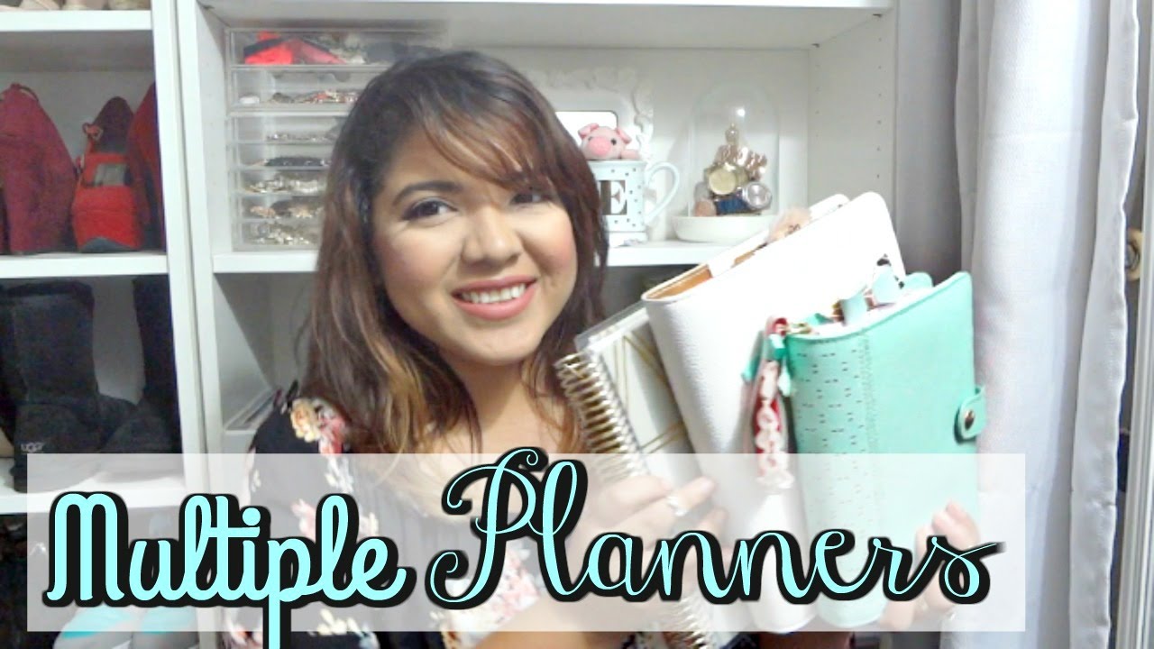How I use Multiple Planners - YouTube