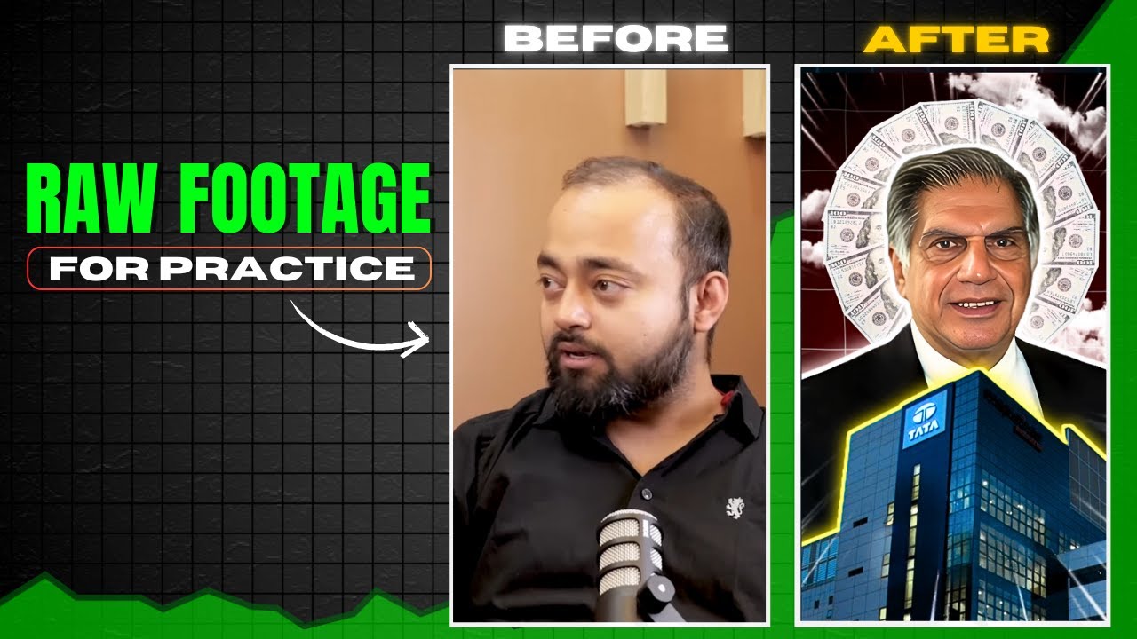 Raw video for editing practice with download link | Raw footage for ...