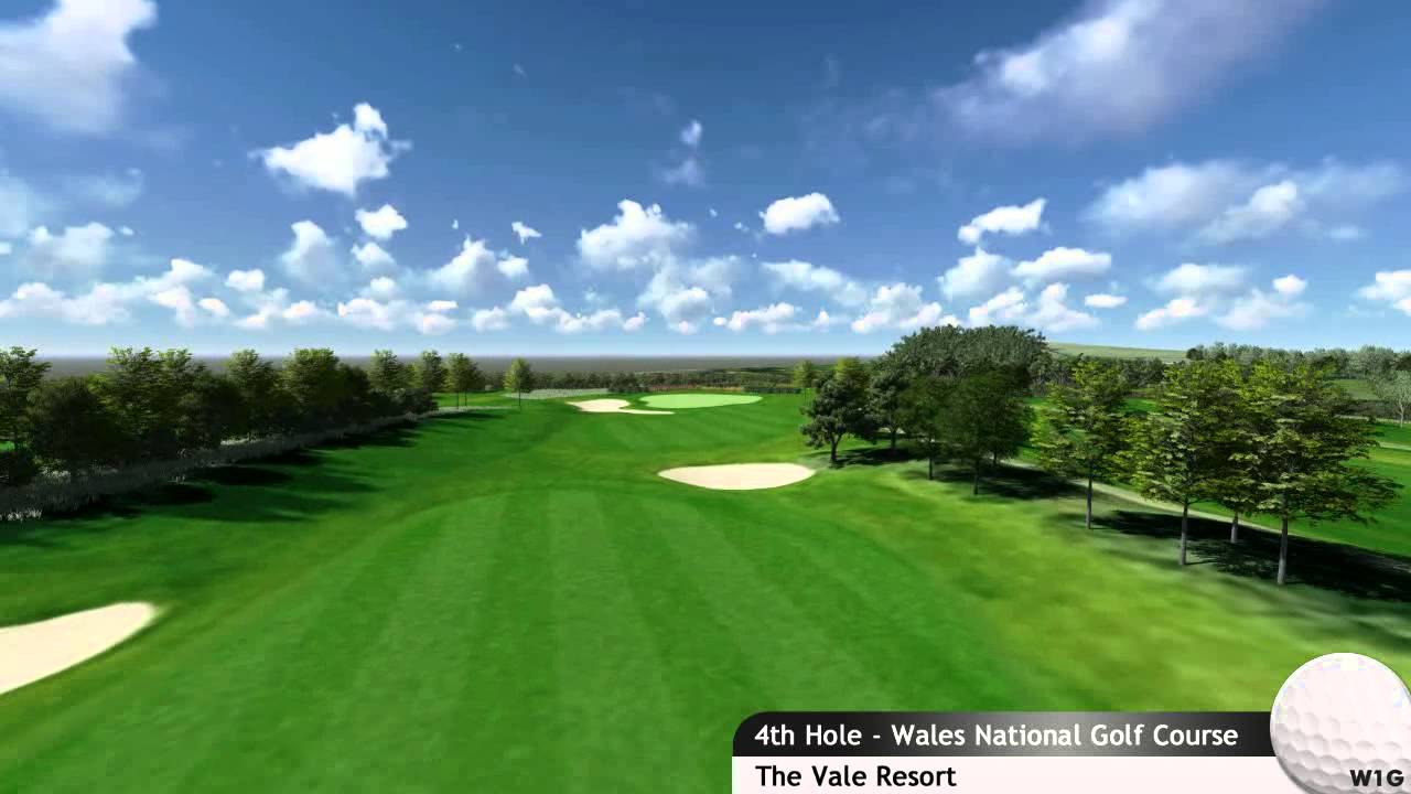 Vale Resort - Hole 4 - National Course - YouTube