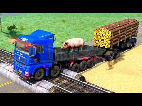 Spintires: Mudrunner Mod Truck Driver Skills Gameplay | Game Daily113 #mudrunner​ #spintires​