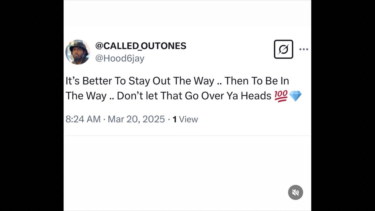 STAY OUT THE WAY - YouTube