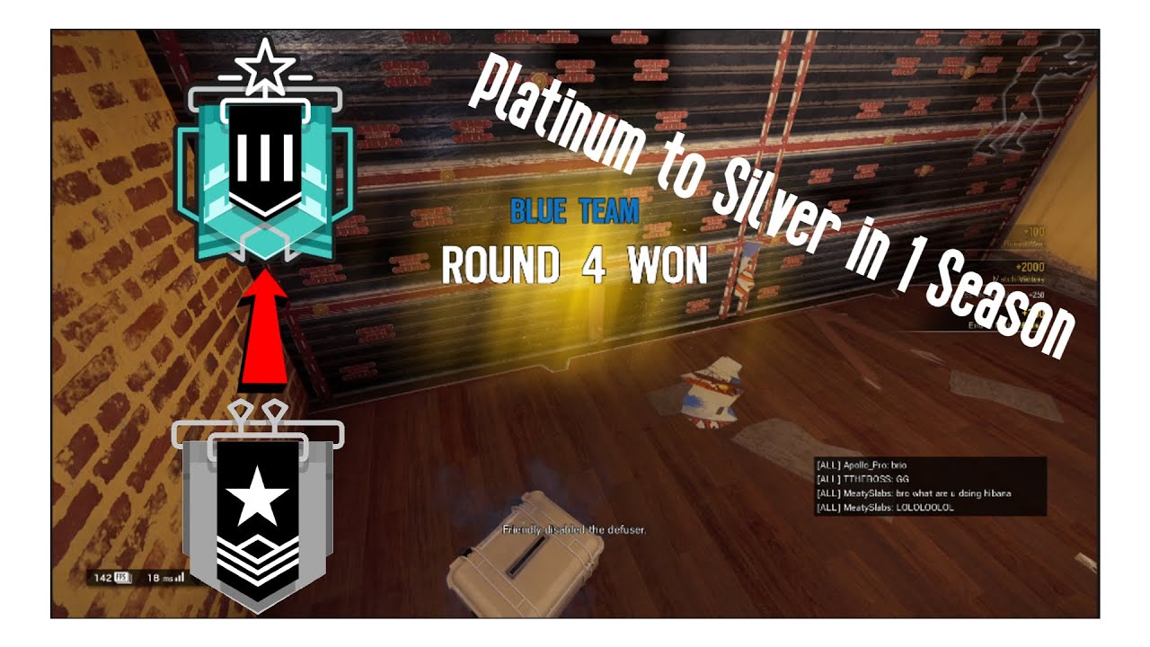 How I went from Silver to Platinum in Rainbow 6 Siege - YouTube