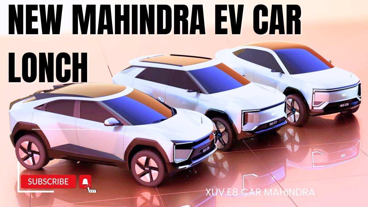 Mahindara electric (EV) market with the launch XUV.e8 electric SUV[#TrueVision] #trueVision#News ...