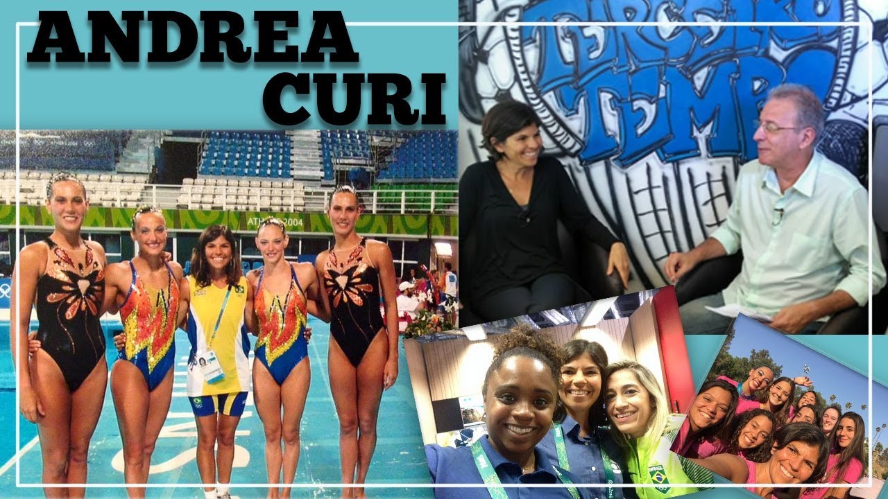 Andrea Curi, uma profissional dedicada e detalhista do Nado Artístico ...
