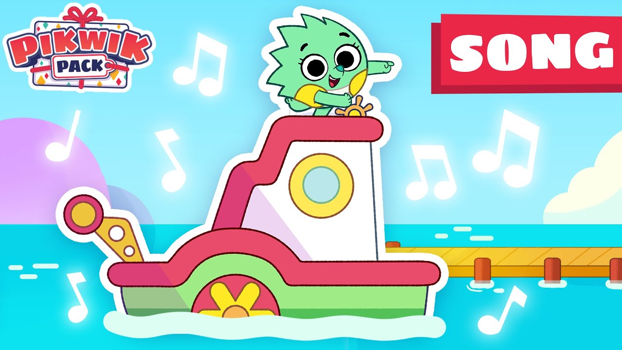 Row Row Suki's Boat! 🎁 Pikwik Pack Songs for Kids 🎁 Row Row Row Your ...