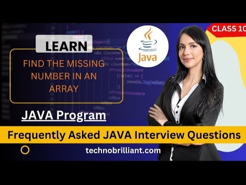 Find The Missing Number In An Array . - YouTube