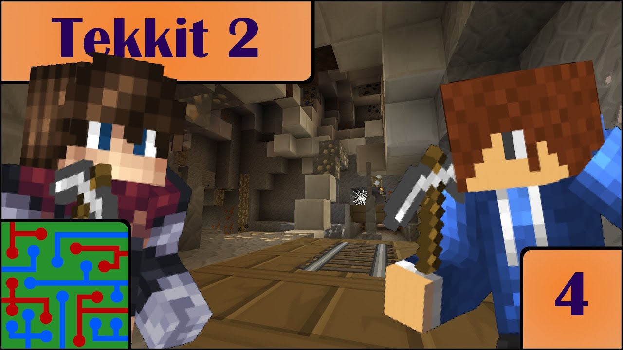 Mineshaft! | Minecraft: Tekkit 2 | Episode 4 - YouTube