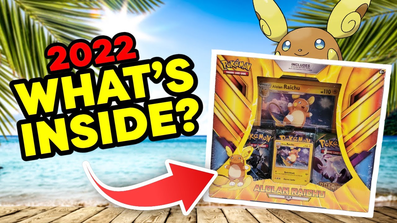 What's Inside The Alolan Raichu Box In 2022? | Pokemon Card Opening ...