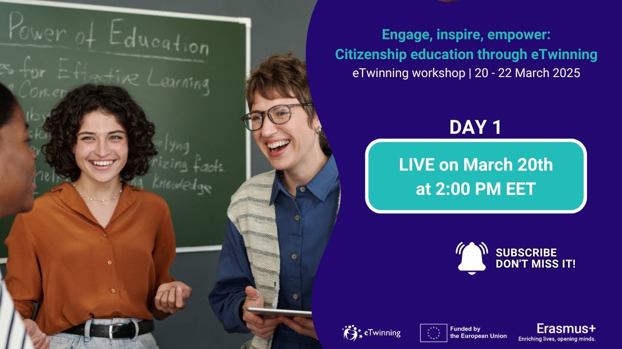 Engage, inspire, empower: Citizenship education through eTwinning - Day ...